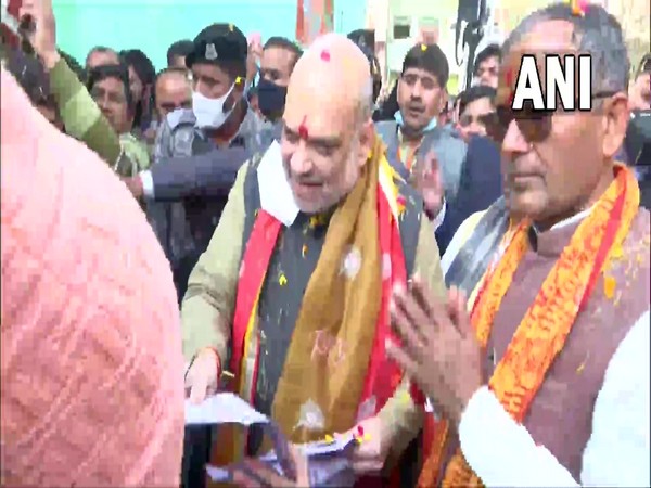 Up Polls Amit Shah Holds Door To Door Campaign In Mathura