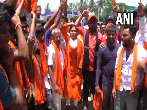 Karnataka Right Wing Groups Gather In Mandya For March To Mosque In