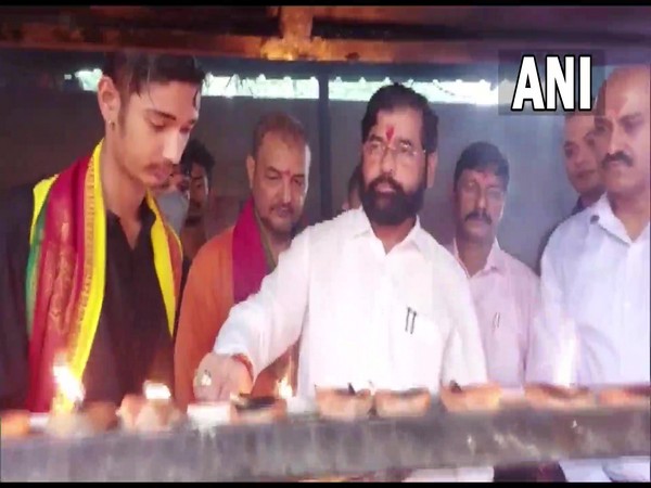 Maha Crisis Eknath Shinde Visits Kamakhya Temple In Guwahati Says