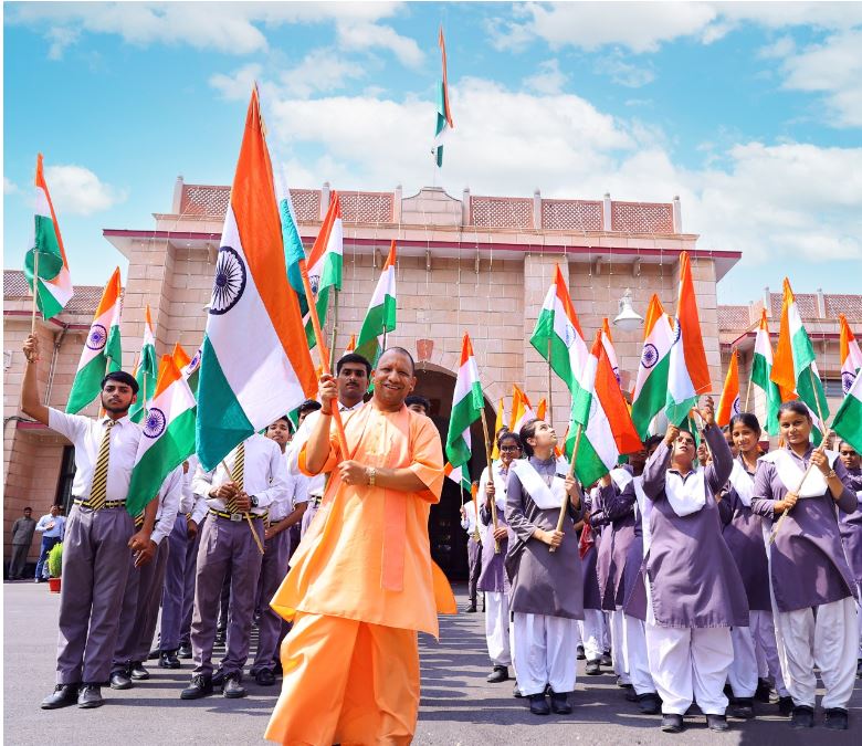 Har Ghar Tiranga Ministers Wave And Hoist Tricolour Across States