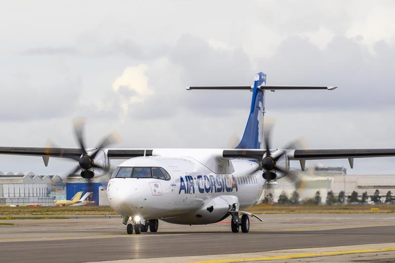 Air Corsica Receives First Atr 72 600 With Pw127xt Engines News