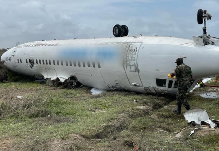 Windshear In Frame After Jubba Fokker 50 Landing Accident News