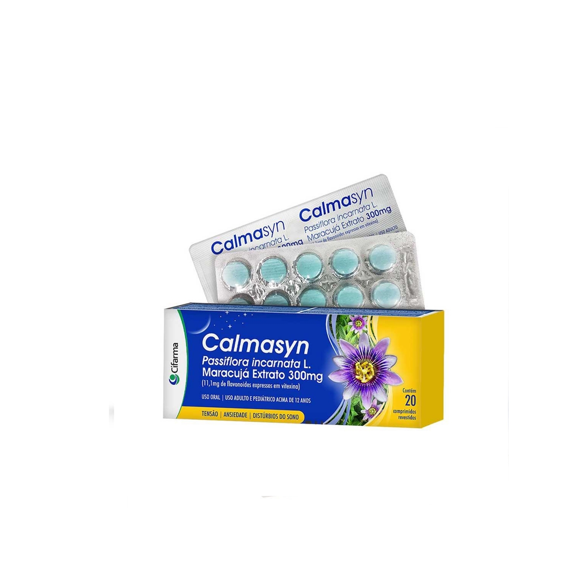 Calmasyn 300mg Cifarma 20 Comprimidos Calmasyn 300mg Cifarma 20