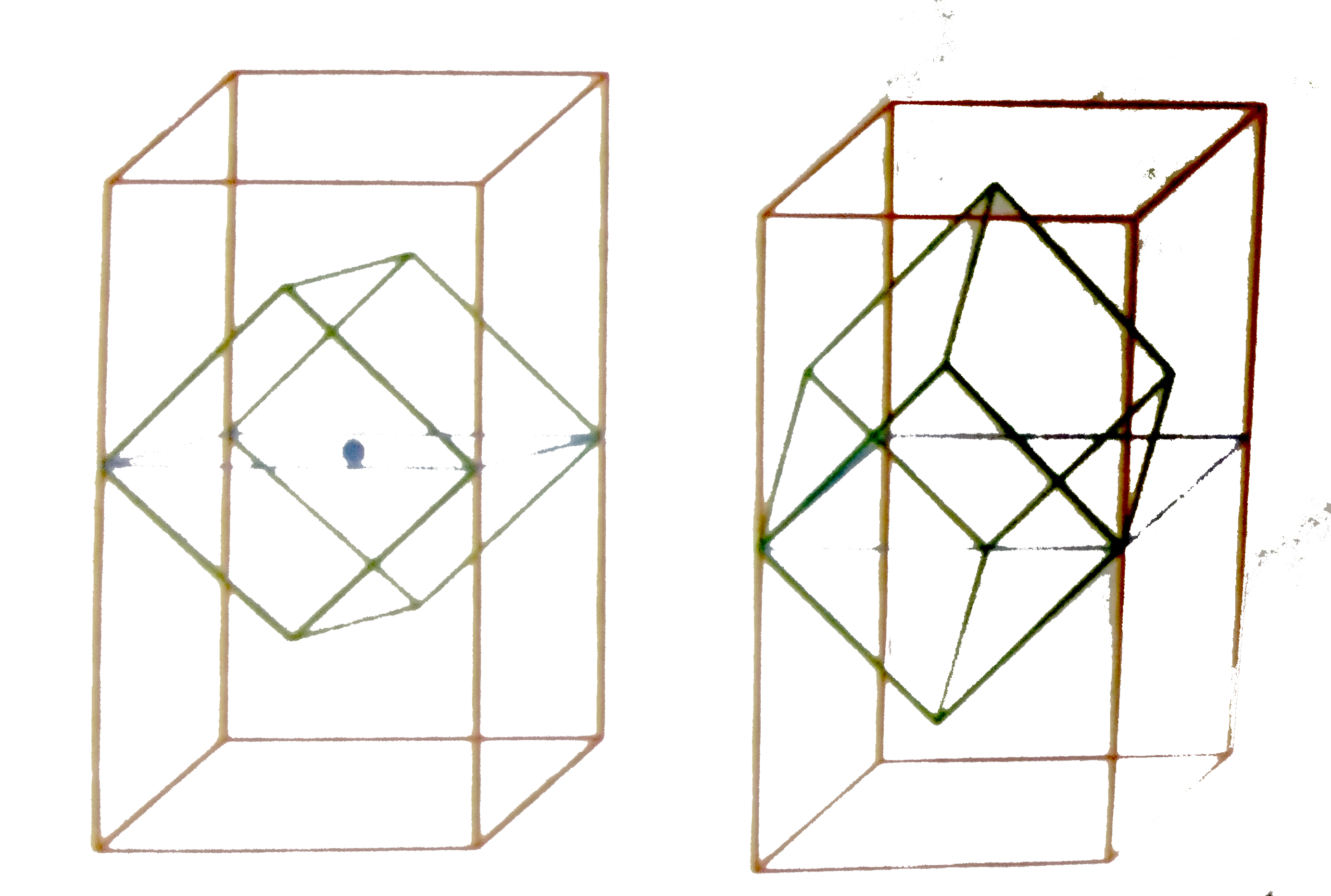 Face Centered Cubic Lattice Of Nacl May Also Smaller Tetragonal Unit