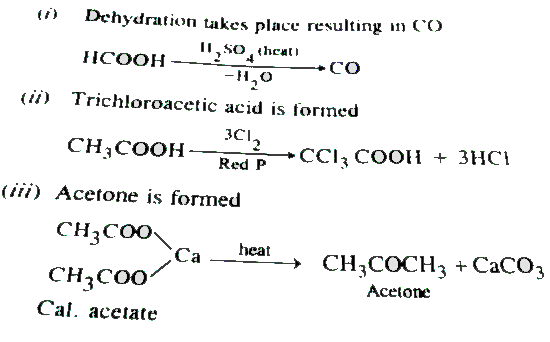 What Happens When I Formic Acid Reacts With Conc H2so4 I