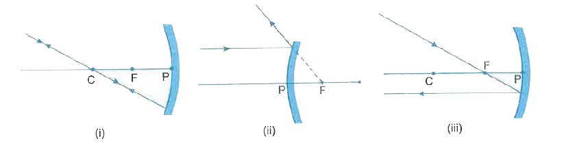 Draw Ray Diagrams For The Following Cases When A Ray Of Light I