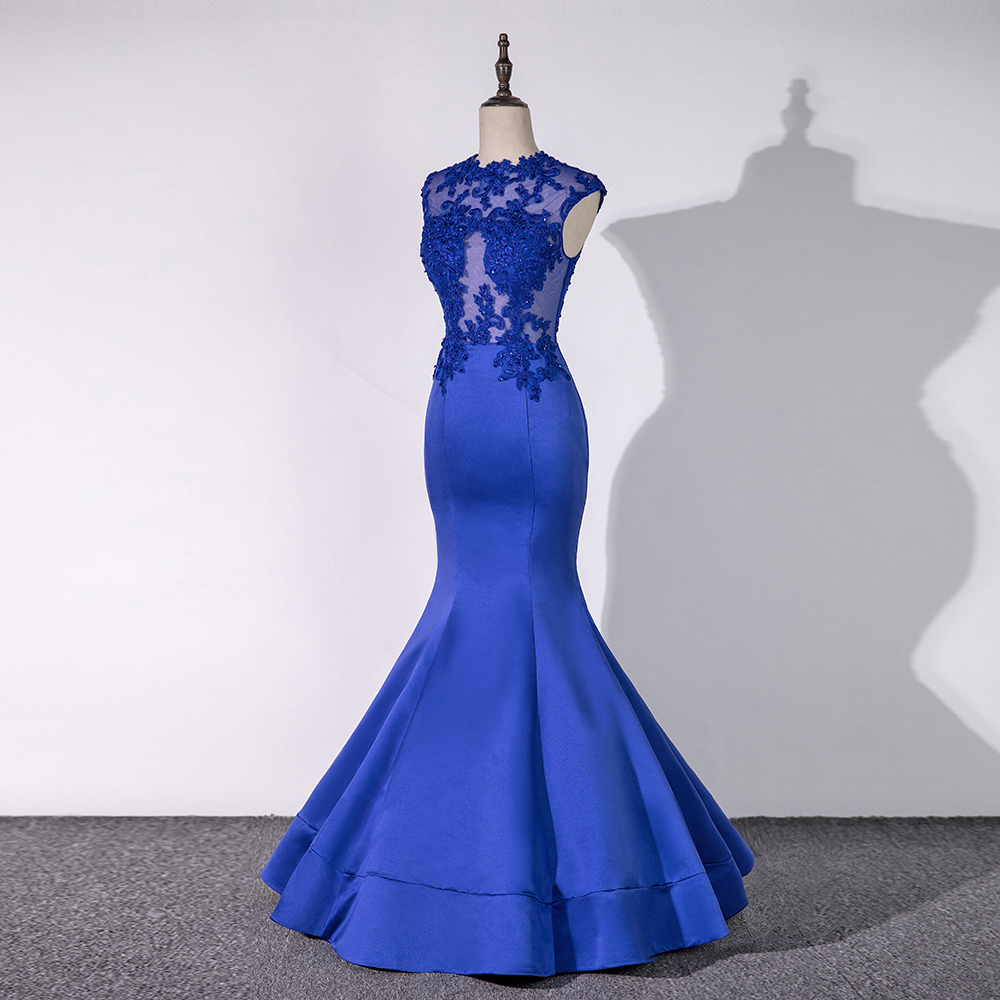 Sexy Royal Blue Mermaid Prom Dresses Long Evening Gown On Storenvy