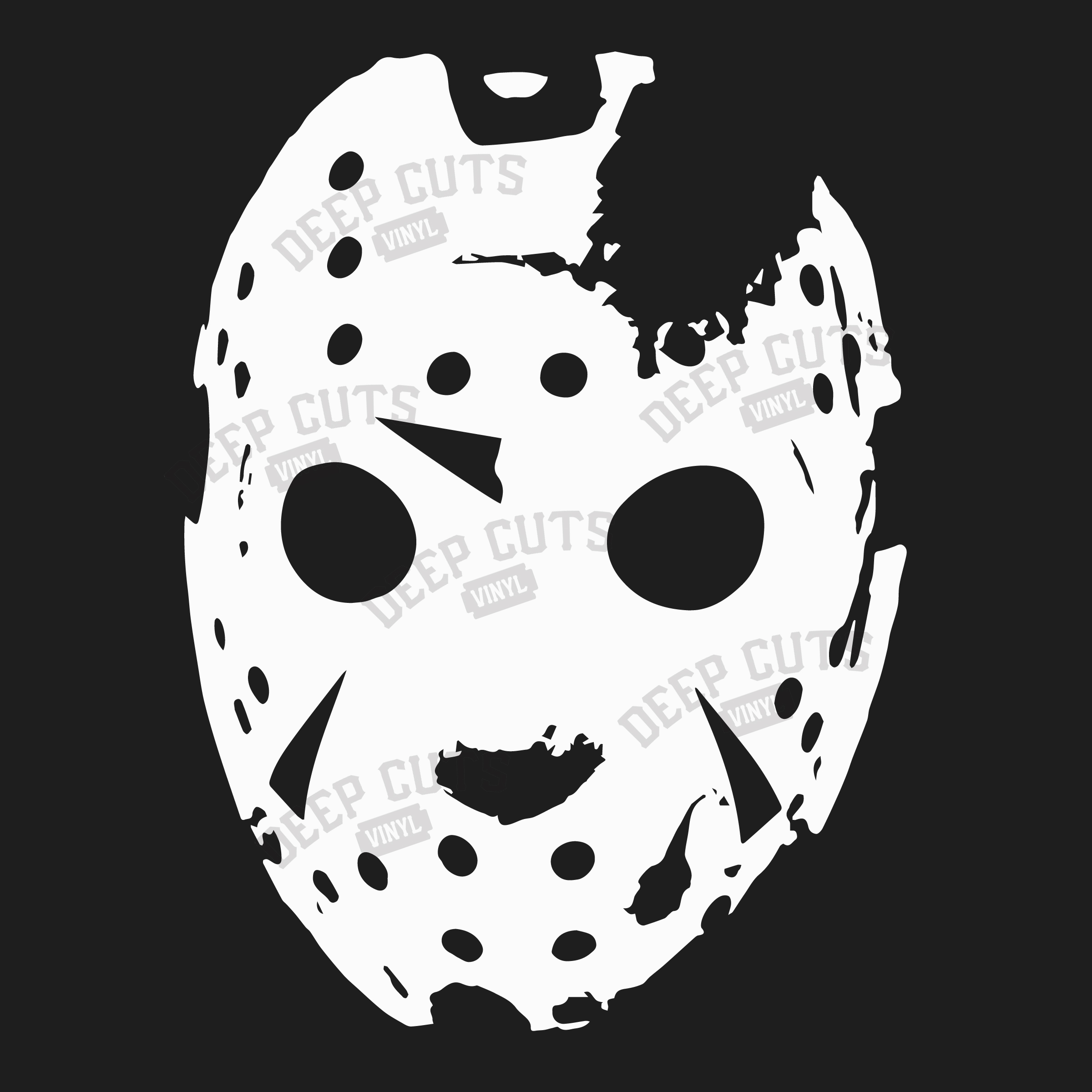 Friday The 13th Mask Vinyl Sticker On Storenvy