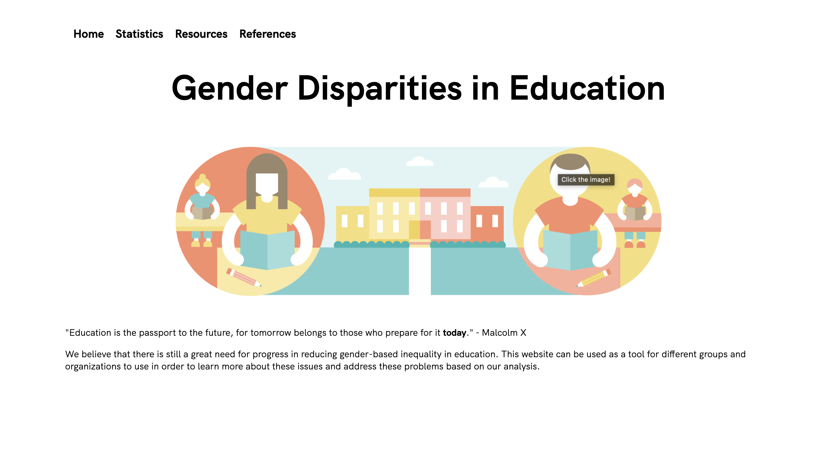 Gender Disparities In Education Devpost