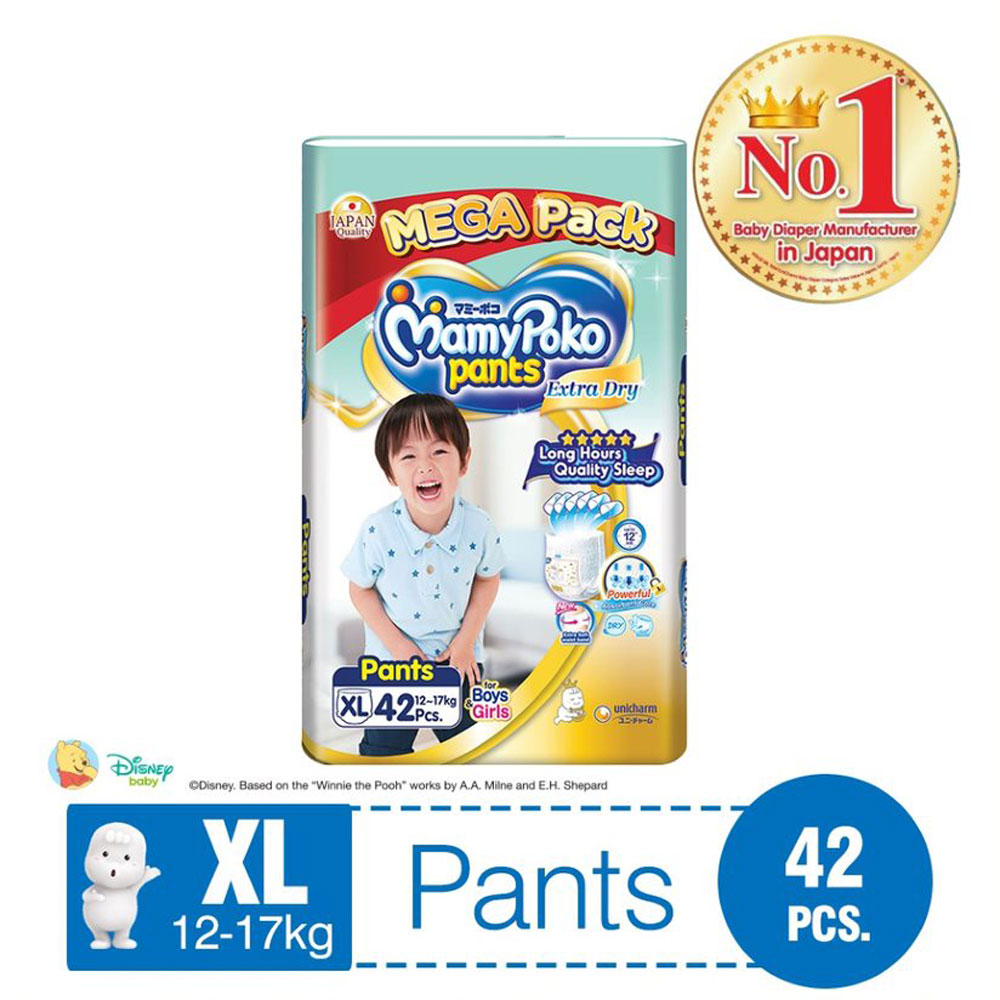 Mamypoko Extra Dry Skin Pants Unisex Xl42 Fresh Groceries Delivery