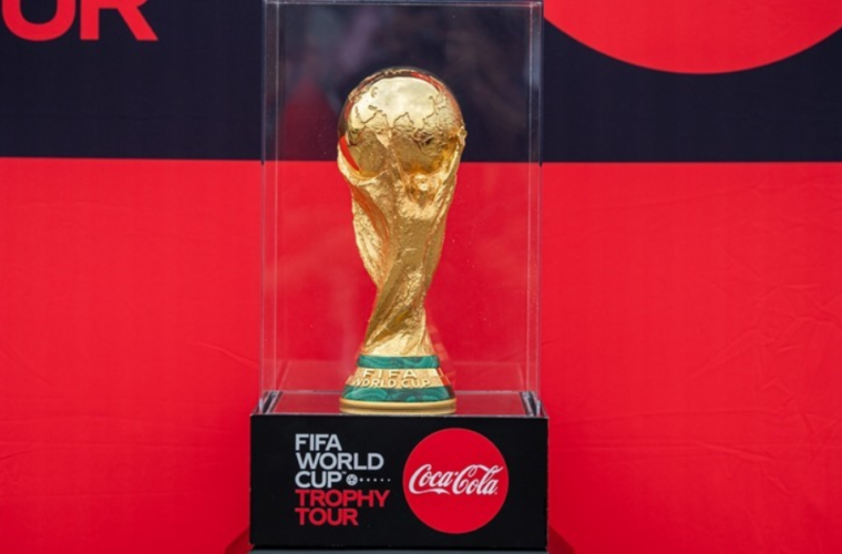 Fifa World Cup Trophy Arrives In Doha