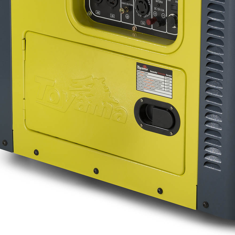 Gerador De Energia à Diesel 6 Kva Toyama Tdg8000sle