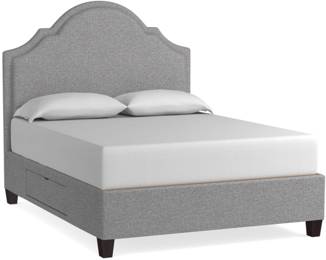 Bassett® Furniture Custom Upholstered Beds Barcelona Queen Bonnet