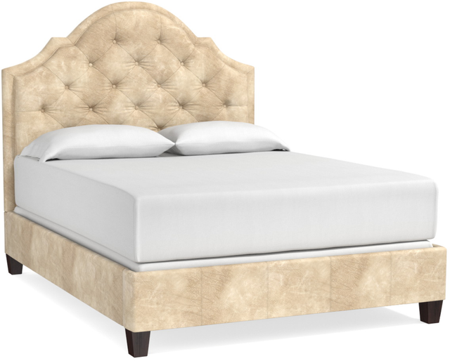 Bassett® Furniture Custom Upholstered Beds Barcelona Leather Full