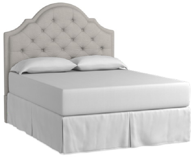 Bassett® Furniture Custom Upholstered Beds Barcelona Bonnet Full