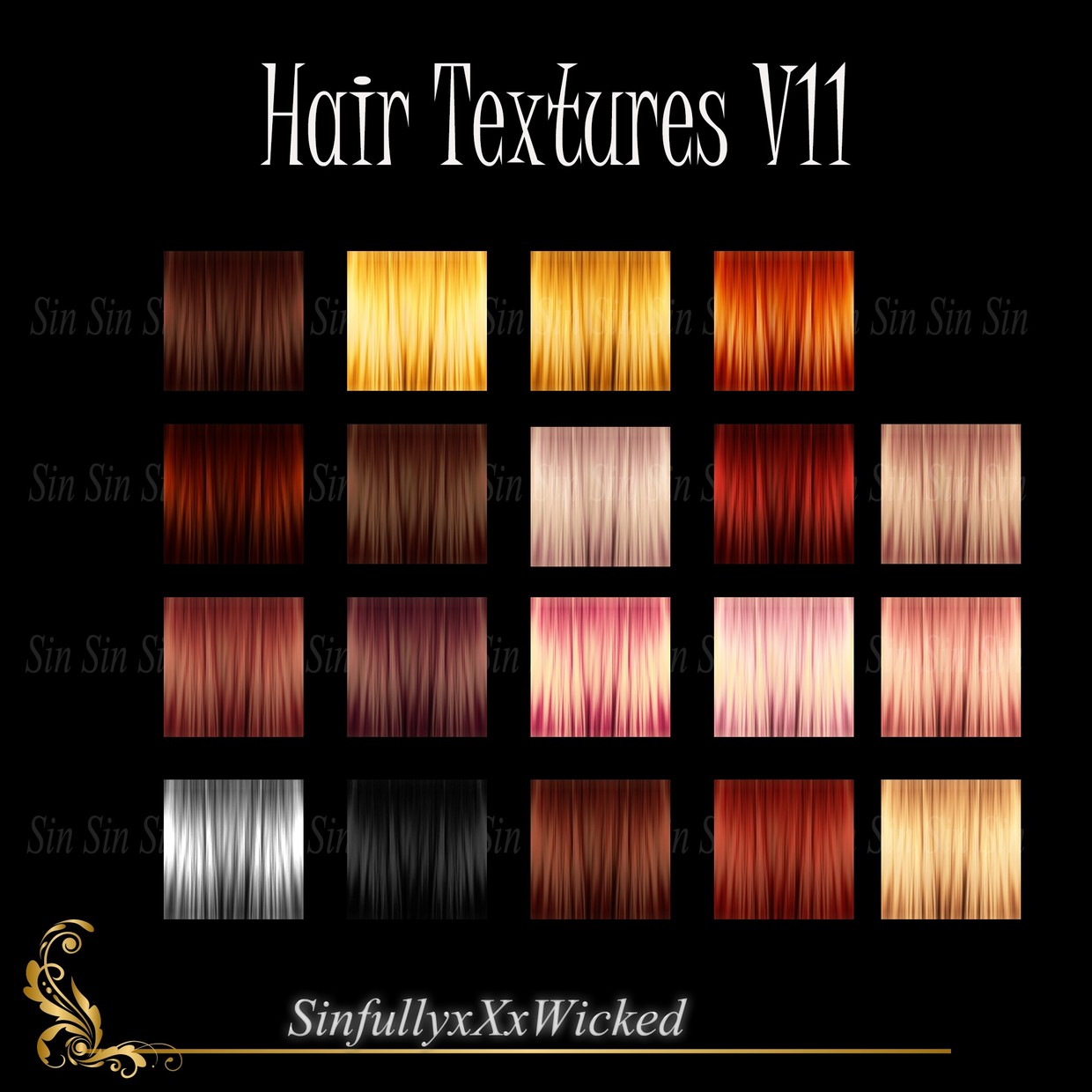 Imvu Hair Texture Hair Texture 006 Indrisiak