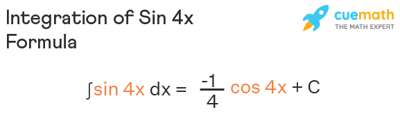 Integral Of Sin 4x Formula Proof Examples Integral Of Sin4x