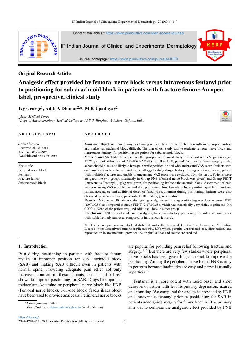 Ip Indian Journal Of Clinical And Experimental Dermatology Template