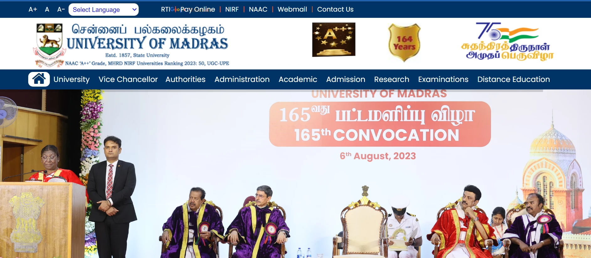 Madras University Result 2024 Declared Direct Link To