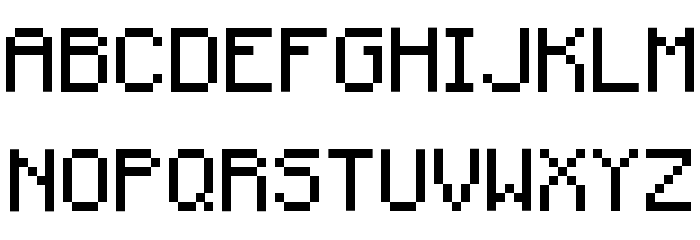 Minecraft Regular Font