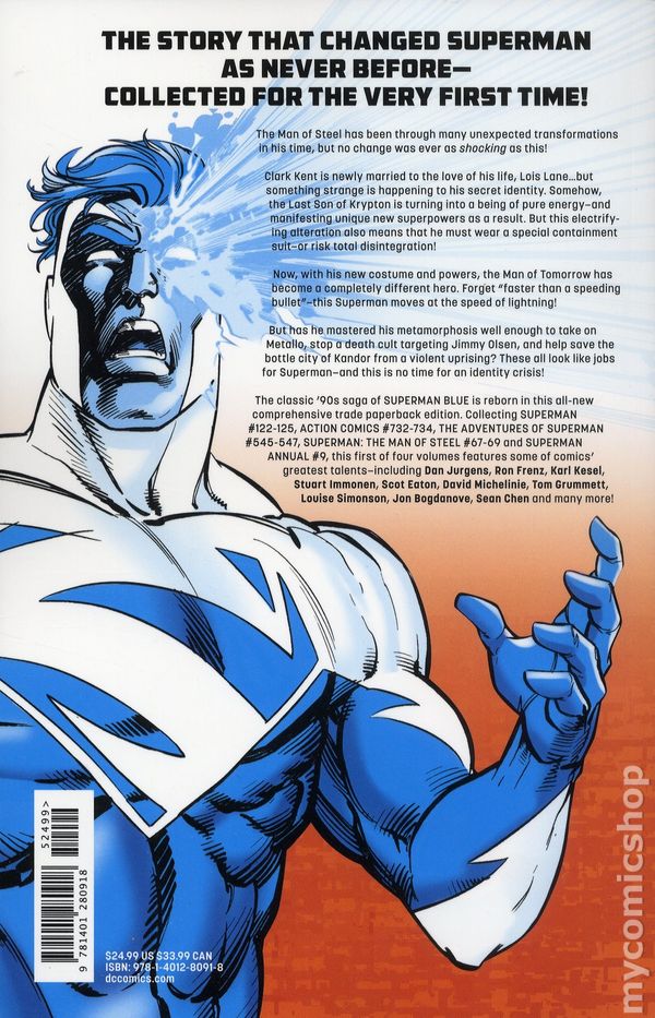 Superman Blue Tpb 2018 Dc Comic Books