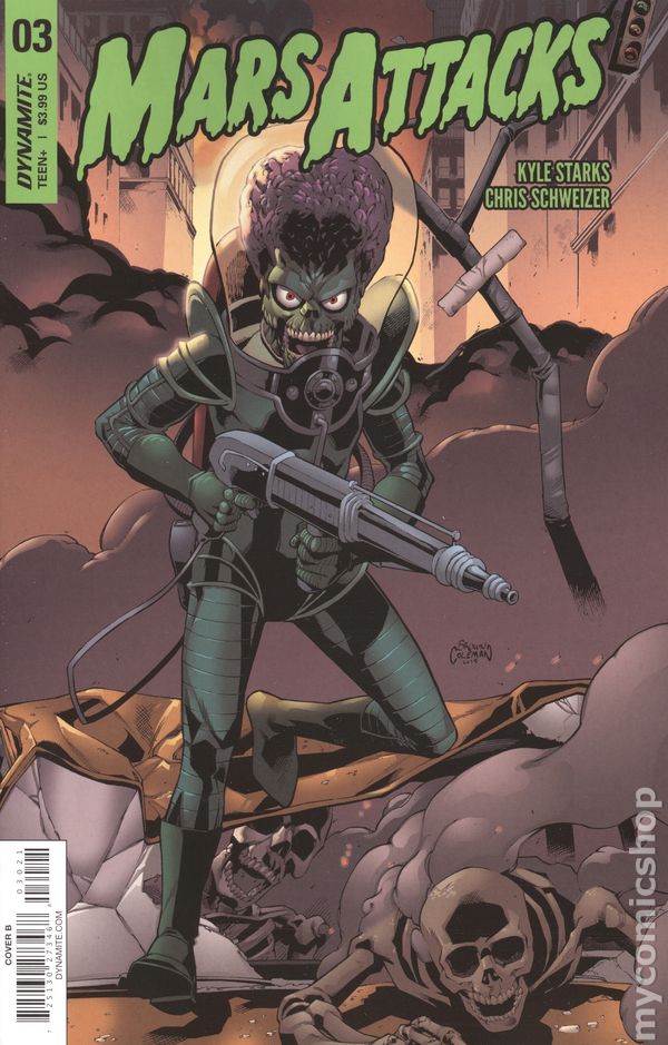 Mars Attacks Comic Books Issue 3