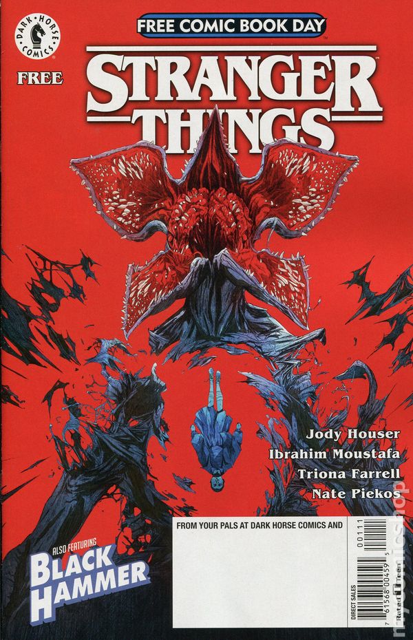 Stranger Thingsblack Hammer 2019 Dark Horse Fcbd Comic Books