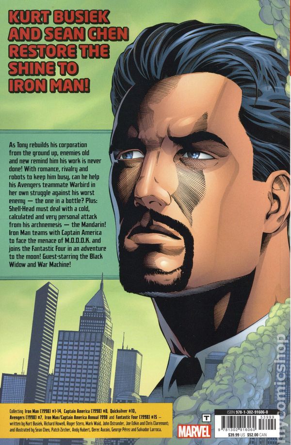 Iron Man Heroes Return Tpb 2019 Marvel The Complete Collection Comic