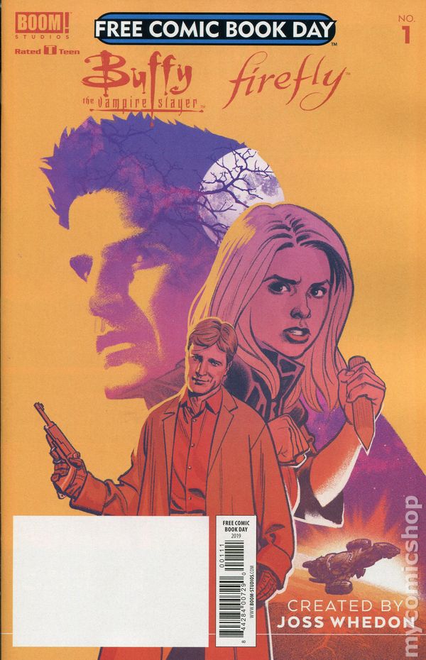 Buffy The Vampire Slayerfirefly 2019 Boom Fcbd Comic Books