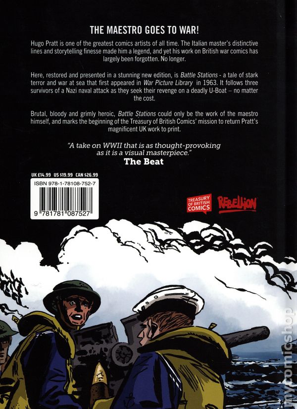 War Picture Library Battle Stations Hc 2020 Rebellion2000 Ad Comic Books