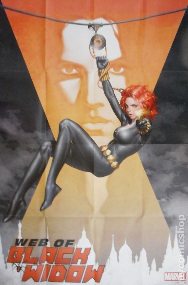 Web Of Black Widow Poster 2020 Marvel Art By Jung Geun Yoon Comic Books