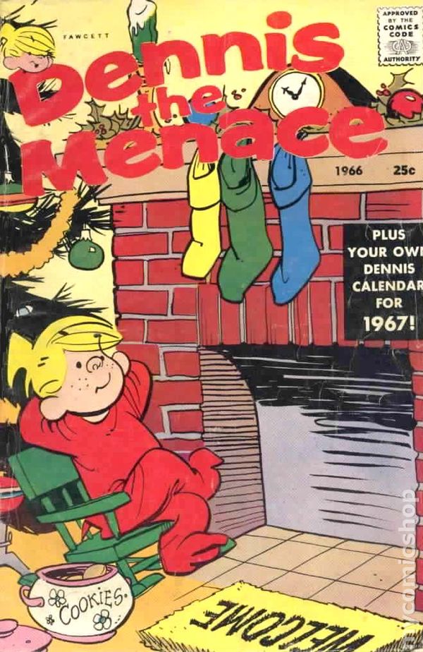 Dennis The Menace Giant Christmas Issue Giants Comic Books