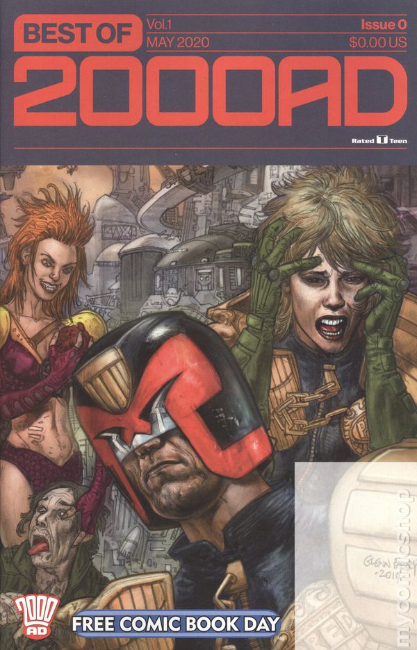 Best Of 2000 Ad 2020 Rebellion Fcbd Comic Books