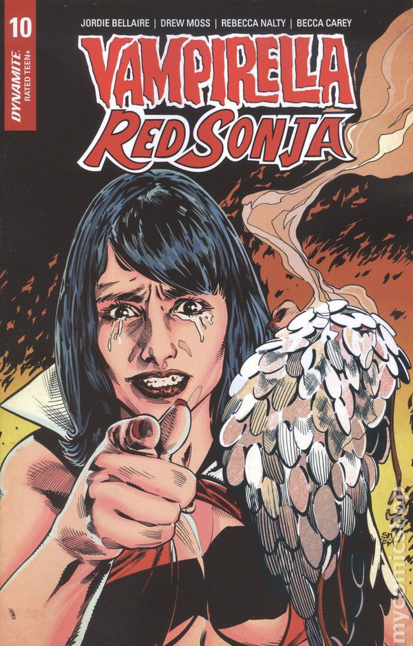 Red Sonja Vampirella Comic Books Issue 10