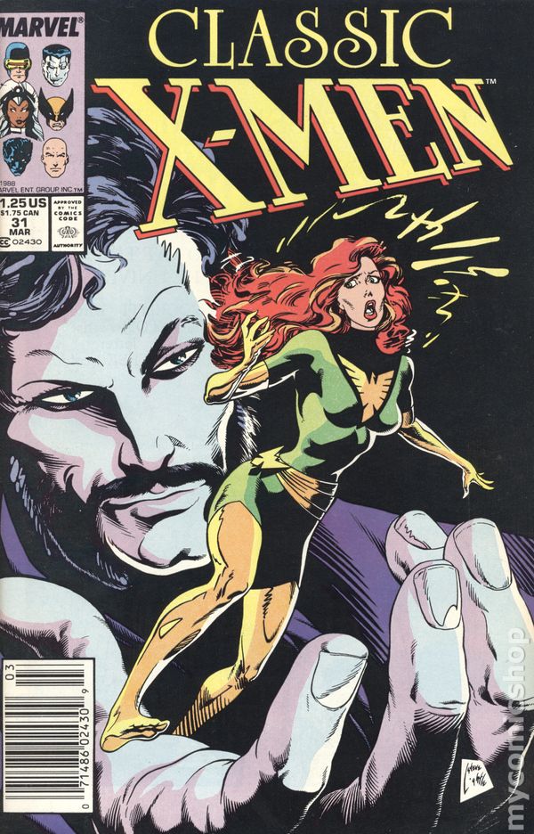 X Men Classic 1986 1995 Marvel Classic X Men Mark Jewelers Comic Books