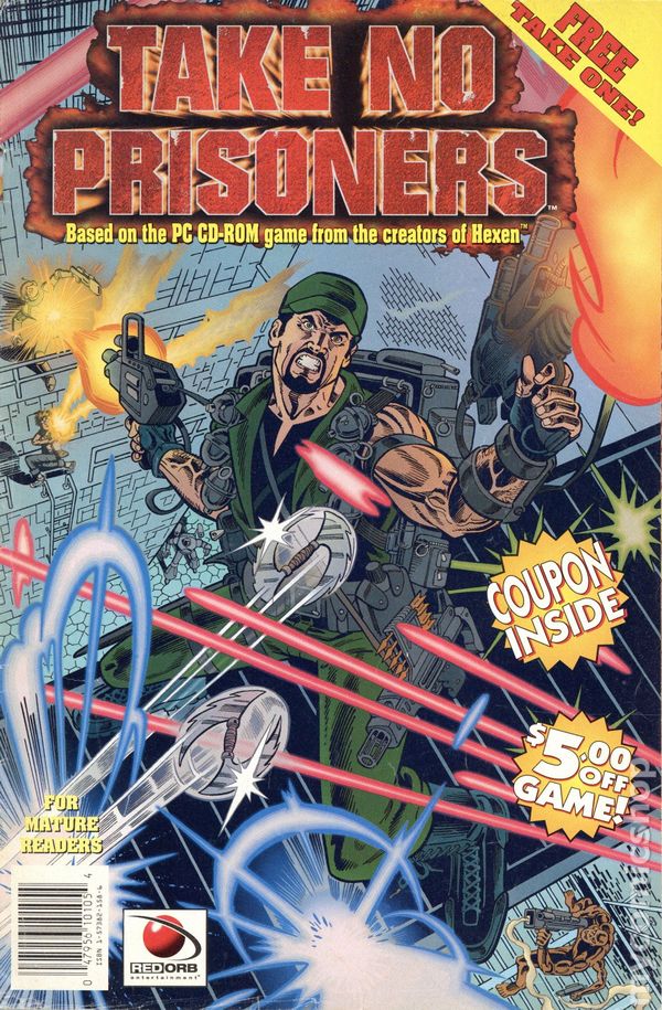 Take No Prisoners 1997 Broderbund Comic Books