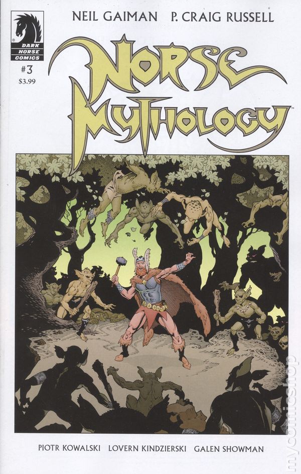 Norse Mythology 2020 Dark Horse Comic Books