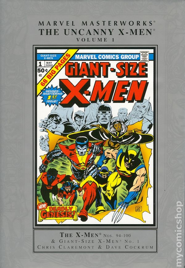Marvel Masterworks Uncanny X Men Hc 2003 2004 Marvel 2nd Edition