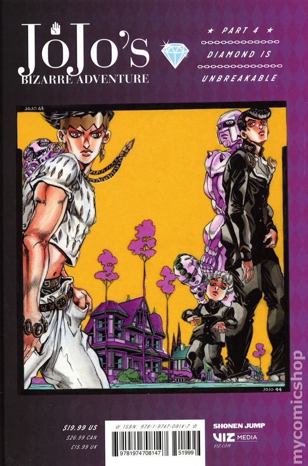 Jojos Bizarre Adventure Part 4 Diamond Is Unbreakable Hc 2019 Viz