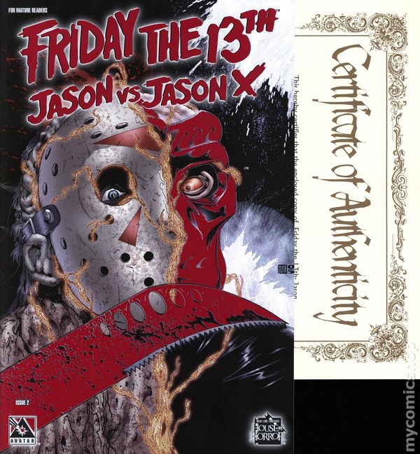 Friday The 13th Jason Vs Jason X 2006 Avatar Comic Books