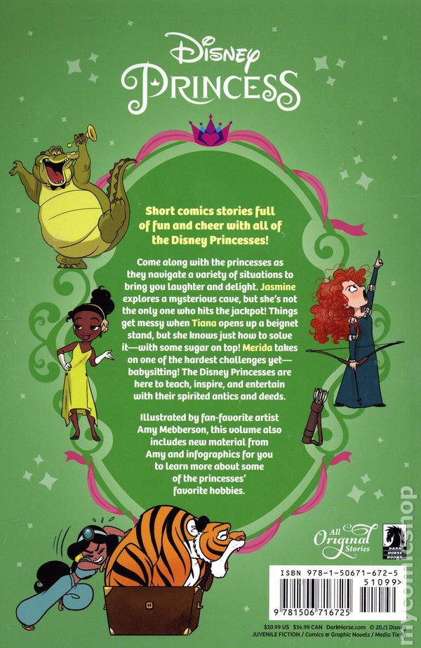 Disney Princess Beyond The Extraordinary Tpb 2021 Dark Horse Comic Books