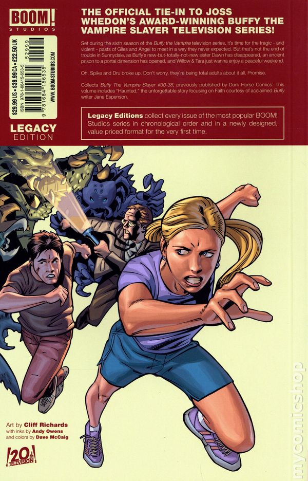 Buffy The Vampire Slayer Tpb 2020 Boom Studios Legacy Edition Comic Books