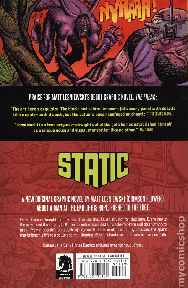 Static Gn 2021 Dark Horse Comic Books