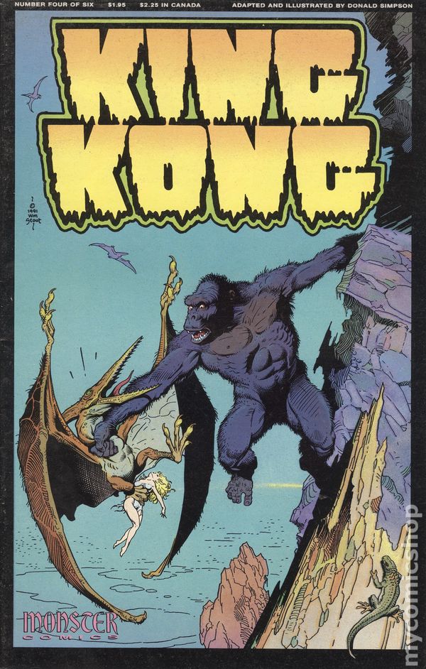 King Kong 1991 Comic Books