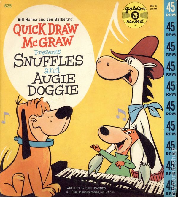 Quick Draw Mcgraw Presents Snuffles And Augie Doggie 1960 Golden