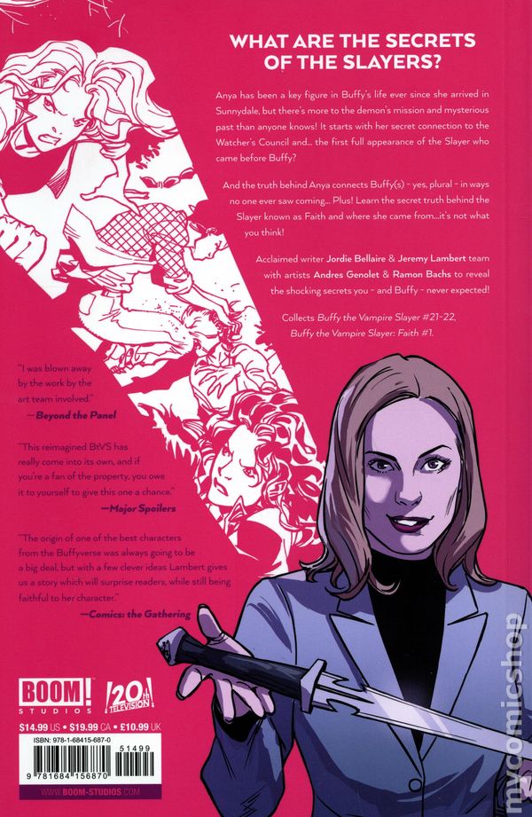 Buffy The Vampire Slayer Tpb 2019 2022 Boom Studios Comic Books