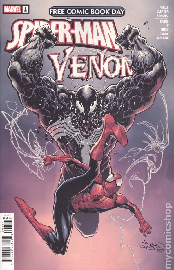 Spider Man Venom 2021 Marvel Fcbd Comic Books