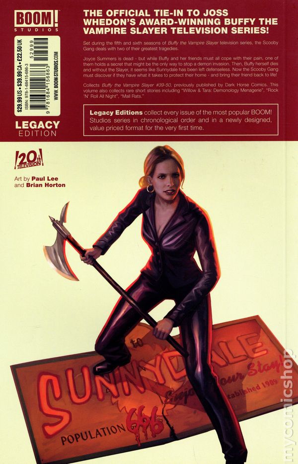 Buffy The Vampire Slayer Tpb 2020 Boom Studios Legacy Edition Comic Books