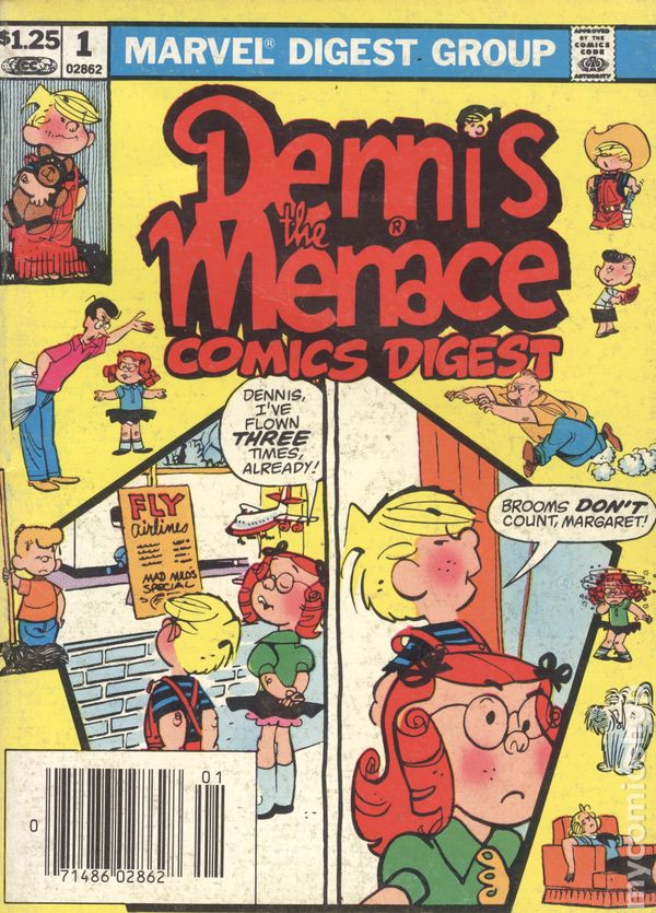 Dennis The Menace Comics Digest 1982 Comic Books