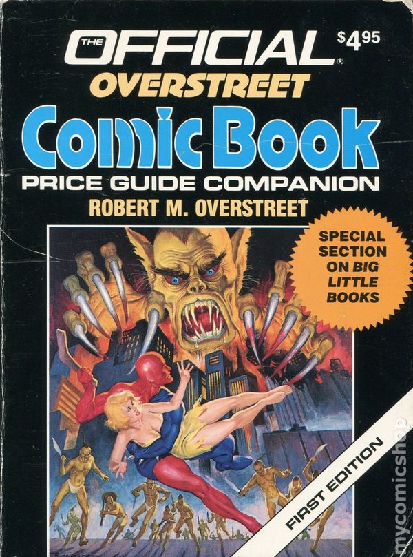 Official Overstreet Comic Book Price Guide Companion Sc 1987 1st